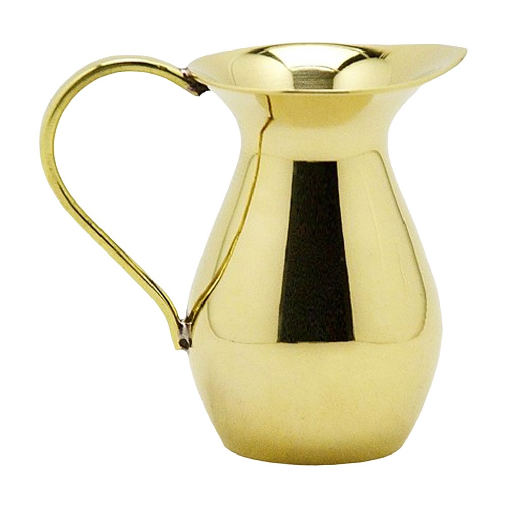 Brocca in Ottone dorato cm 7,5.