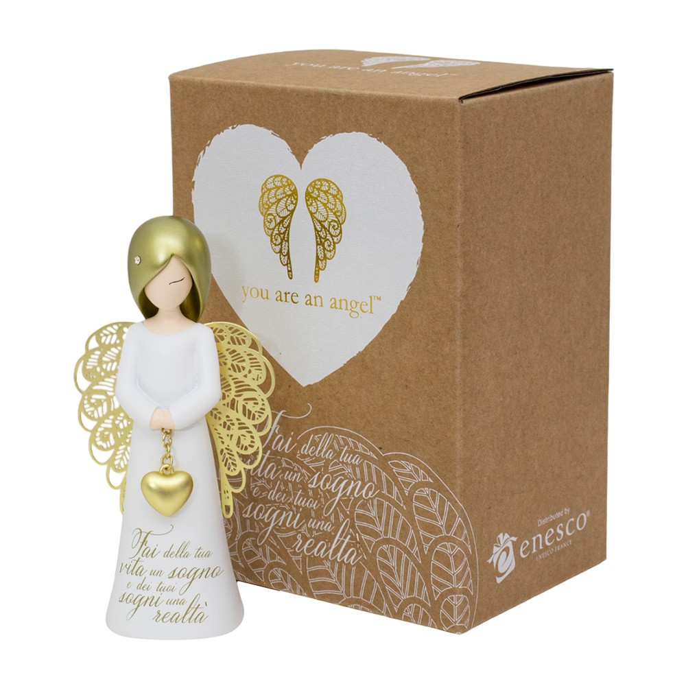 Angelo con strass e cuore You Are An Angel