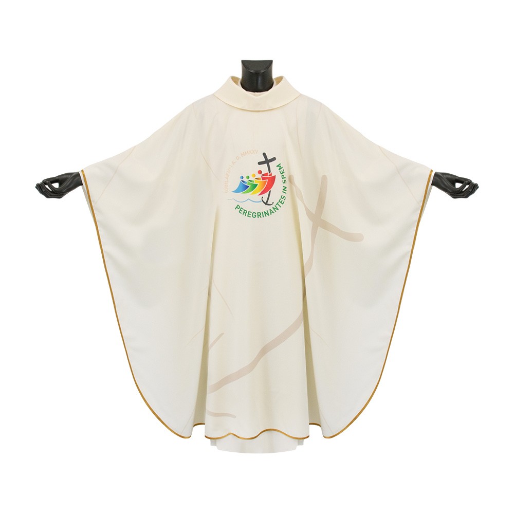 Casula sacerdotale con logo del GIUBILEO 2025 | Myriam