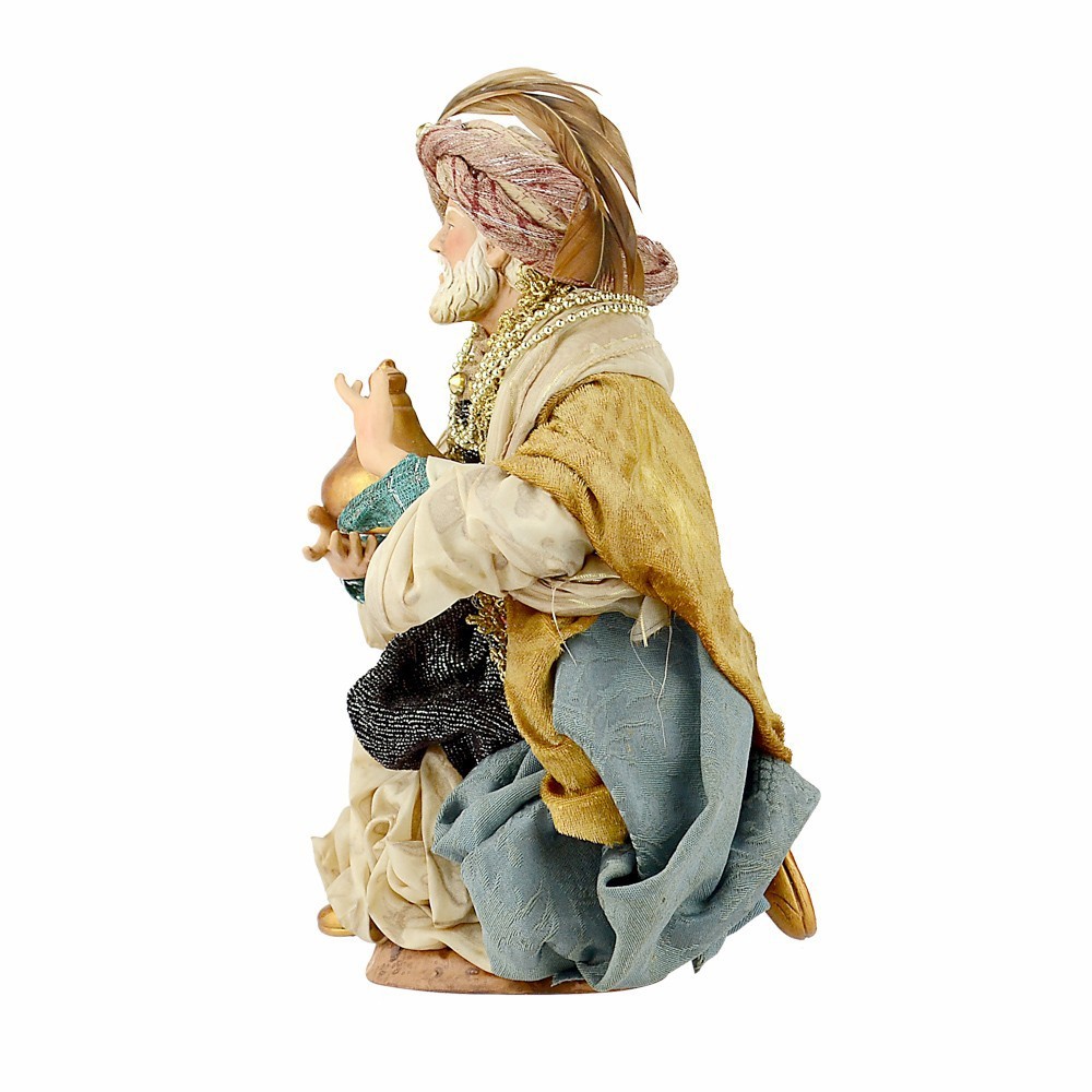 Re Magio Bianco in Terracotta cm 30.