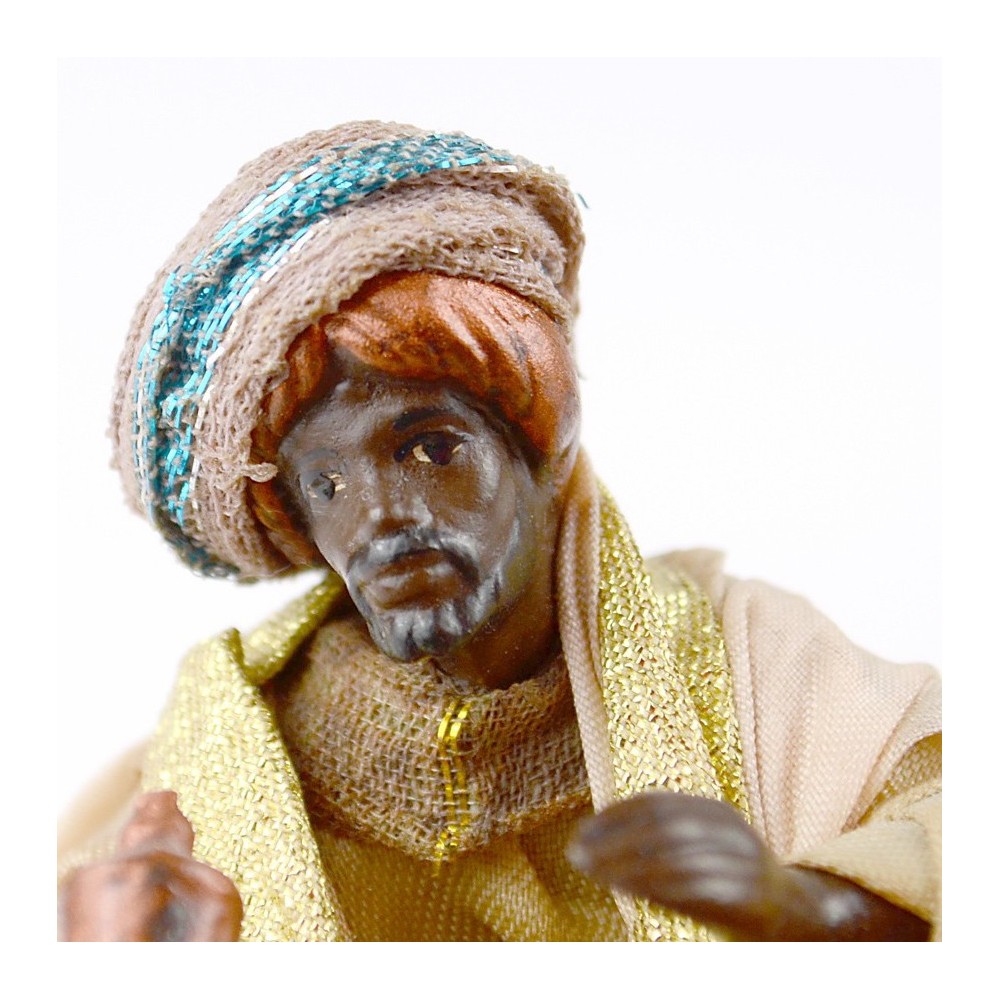 Re Magio Moro cm 10 in Terracotta.