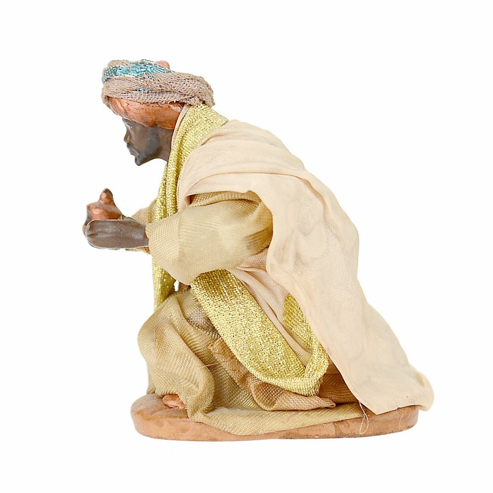 Re Magio Moro cm 10 in Terracotta.